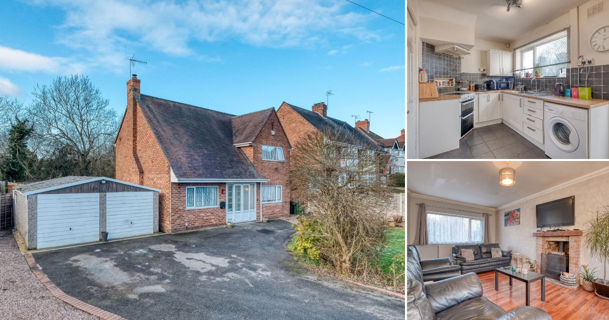 3 bed detached house for sale in Callowbrook Lane, Rednal, B45