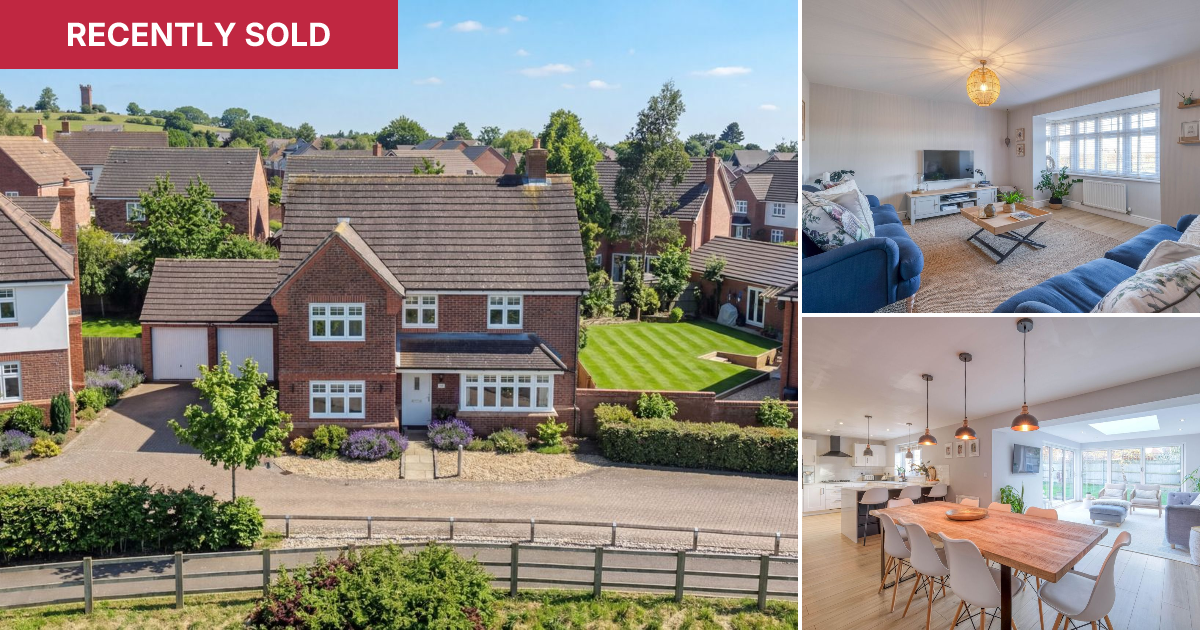 4 bed detached house for sale in Ross Crescent, Inkberrow, WR7